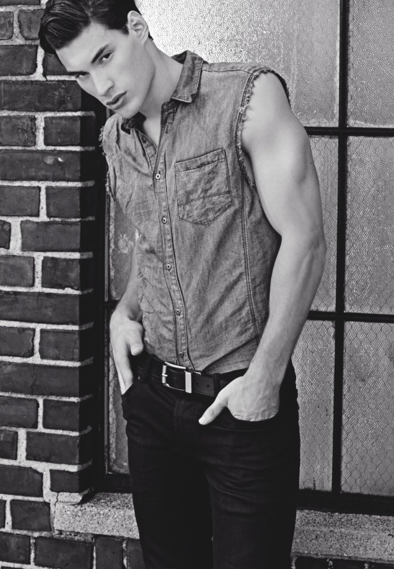 Portraits of Wilson Models (also w/models Andrew Harris, Julia Pojawis ...