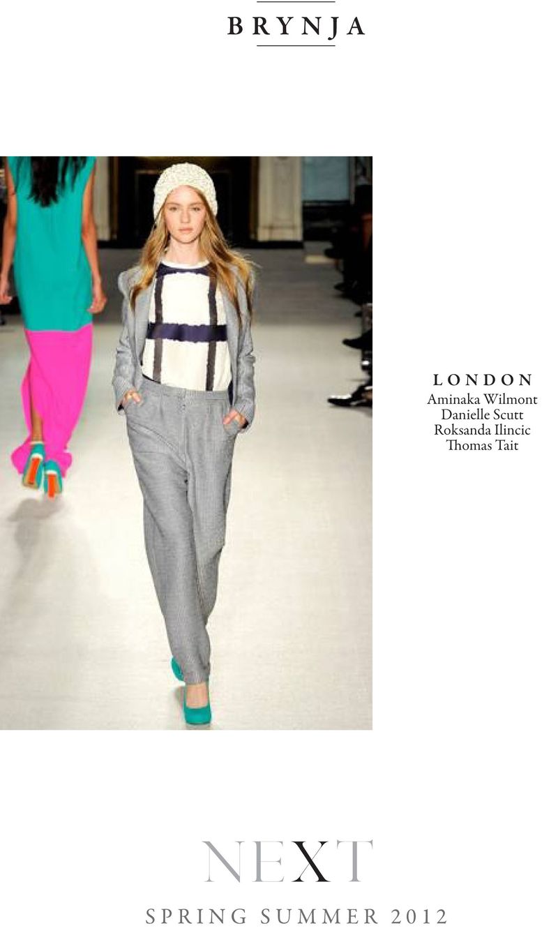 NEXT MODELS London: All Shows S/S 2012 New Faces (Various Shows)