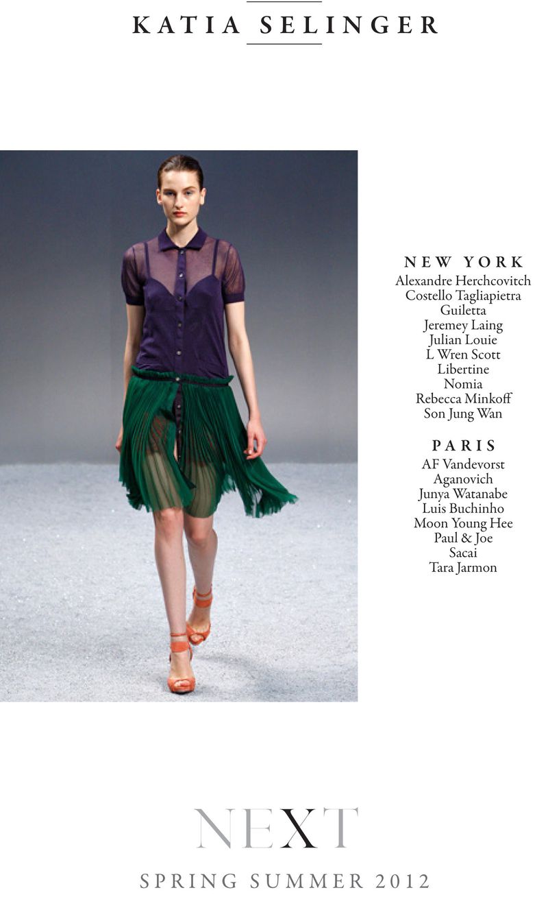 NEXT MODELS London: All Shows S/S 2012 New Faces (Various Shows)