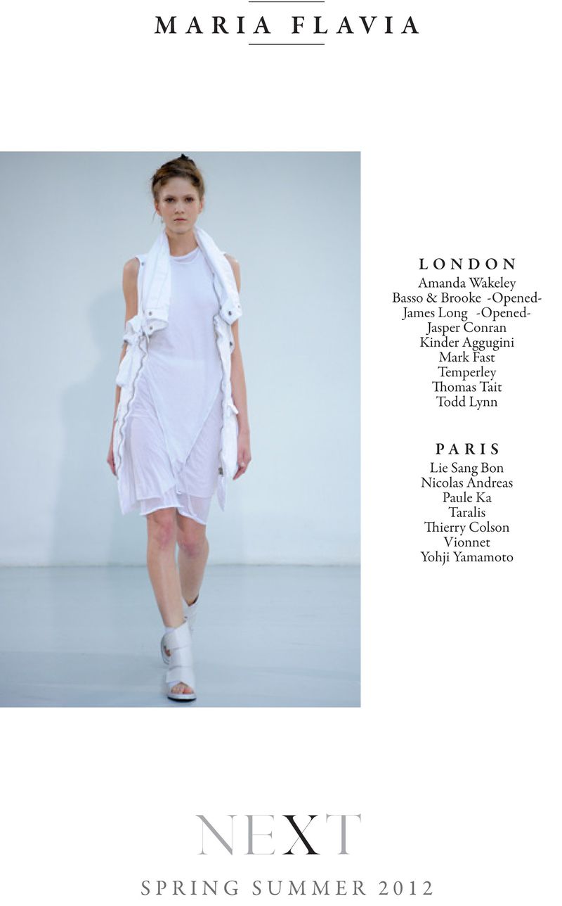 NEXT MODELS London: All Shows S/S 2012 New Faces (Various Shows)