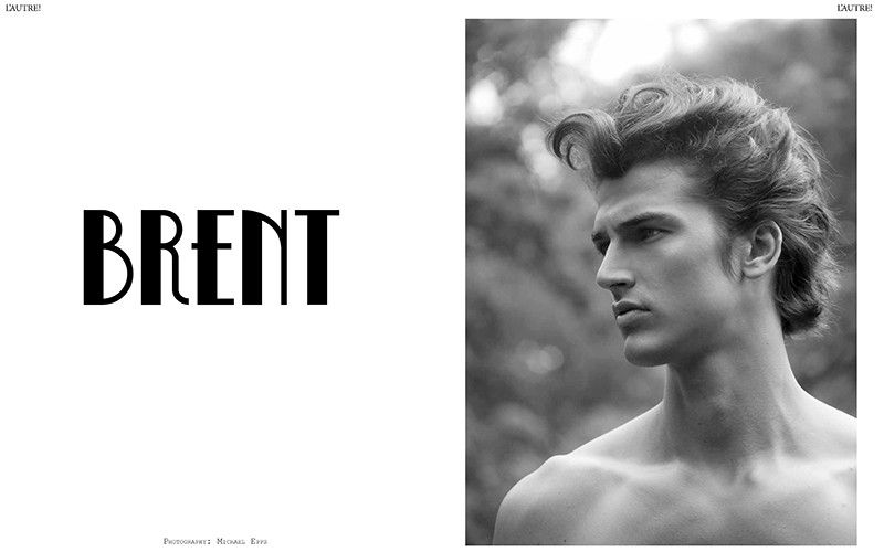 Brent Clancy by Michael Epps (L'Autre Magazine)