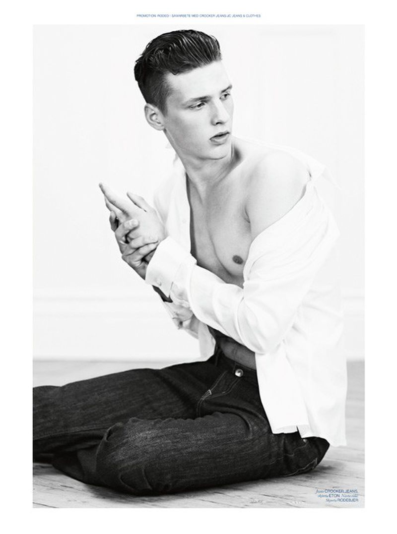 Det Nya Blå (also with model Agathe Mougin) (Rodeo Magazine)