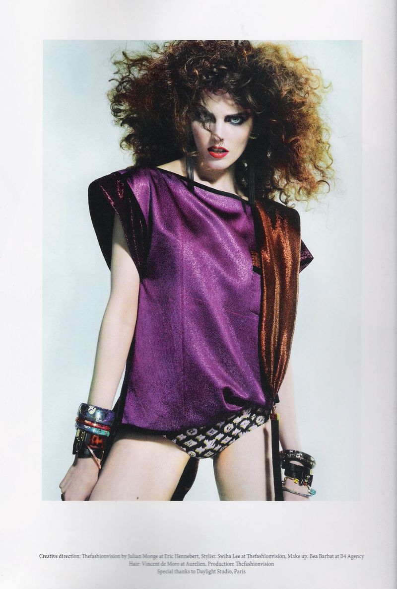 80's by Louis Vuitton photos by Bruno Clement (METAL Magazine)