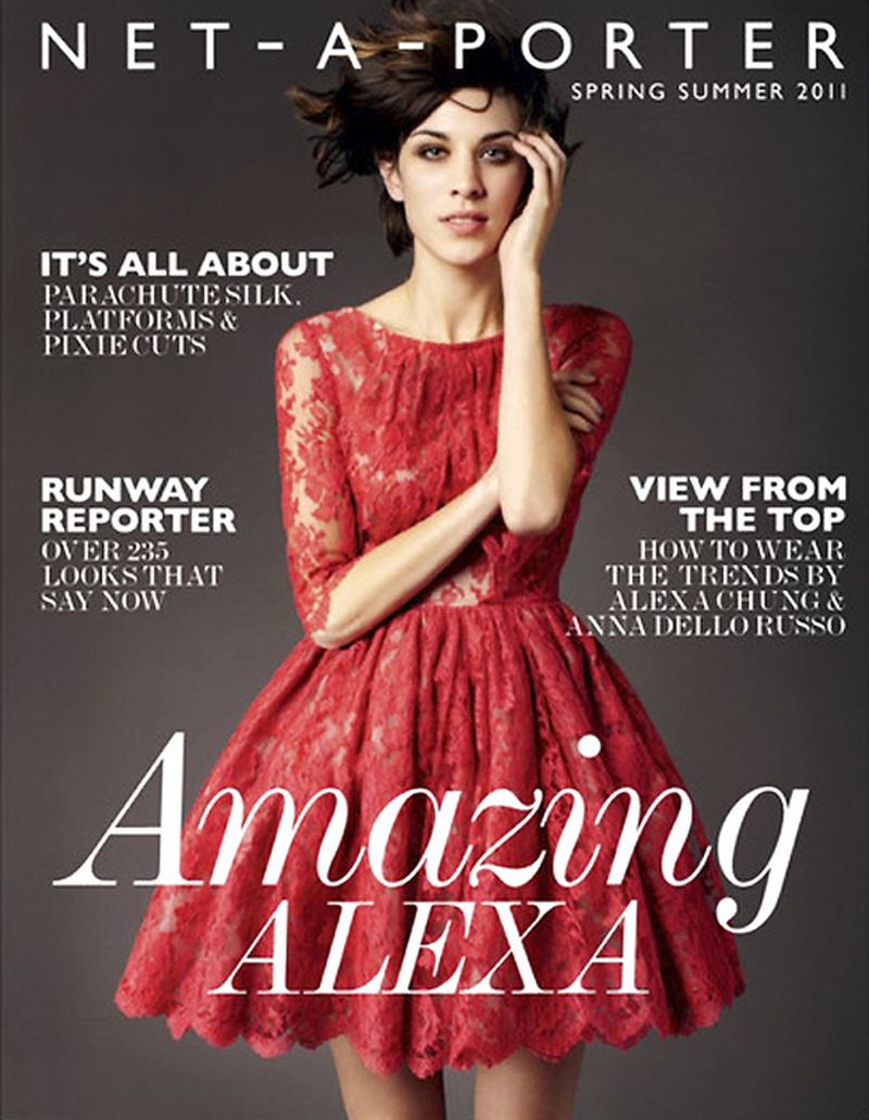 Net-A-Porter S/S 11 Cover (Net-A-Porter)