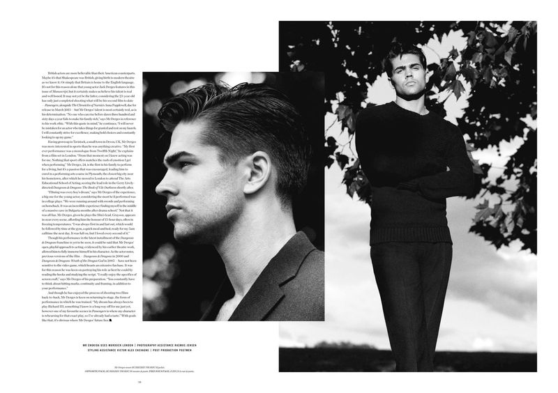 Jack of All Trades (with actor Jack Derges) (Manuscript Magazine)