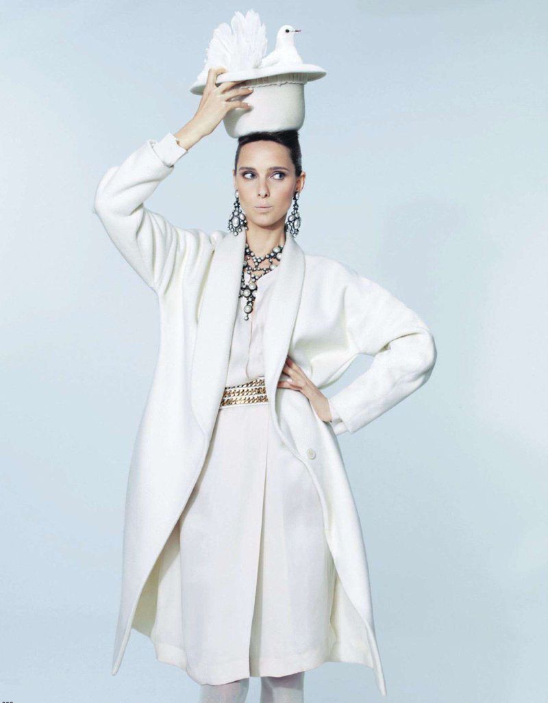 SHINING EXAMPLE with model Candela Novembre (Vogue Japan)