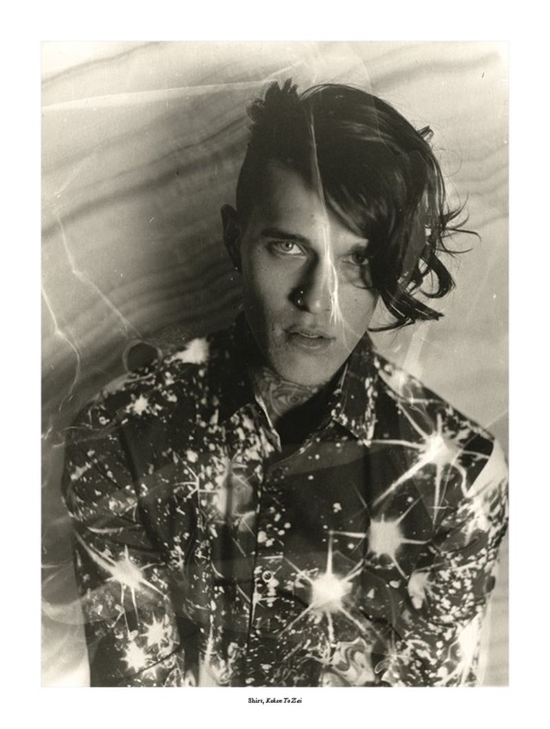 The Frozen Rose (also w/ model Alex Rose) (Phoenix Magazine)