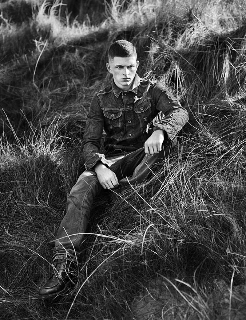 Diesel by Mark Kean (also w/ model Michael Morgan) (HERO Magazine)