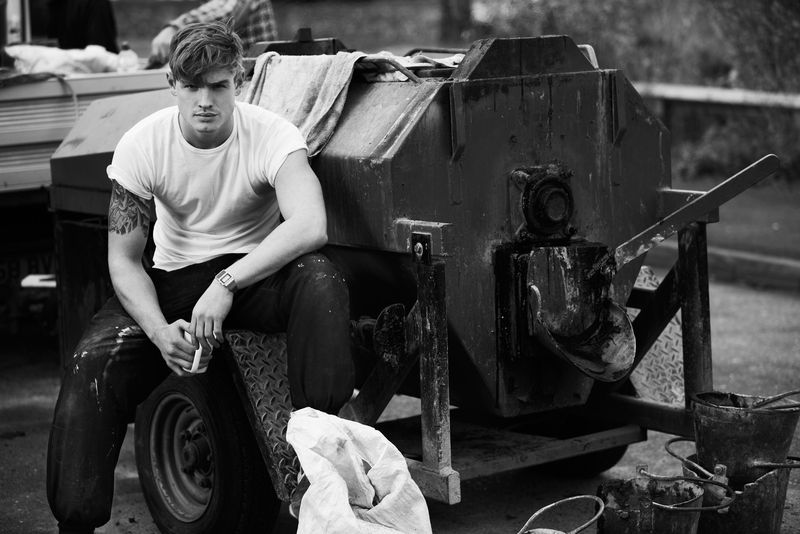 Man at Work (Portrait)