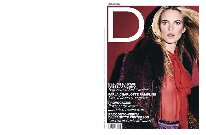 D Magazine Cover November (D Repubblica)
