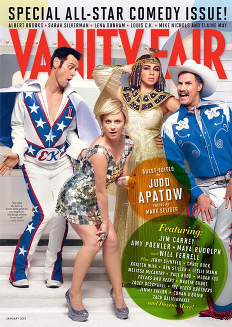 Vanity Fair January 2013 Cover Comedy Issue (Vanity Fair U.S.)