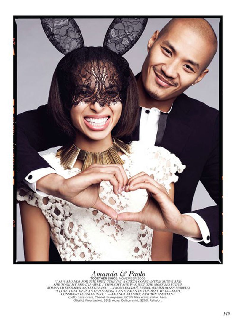 Paolo Roldan and Girlfriend Amanda featured in Flare Magazine (Flare ...