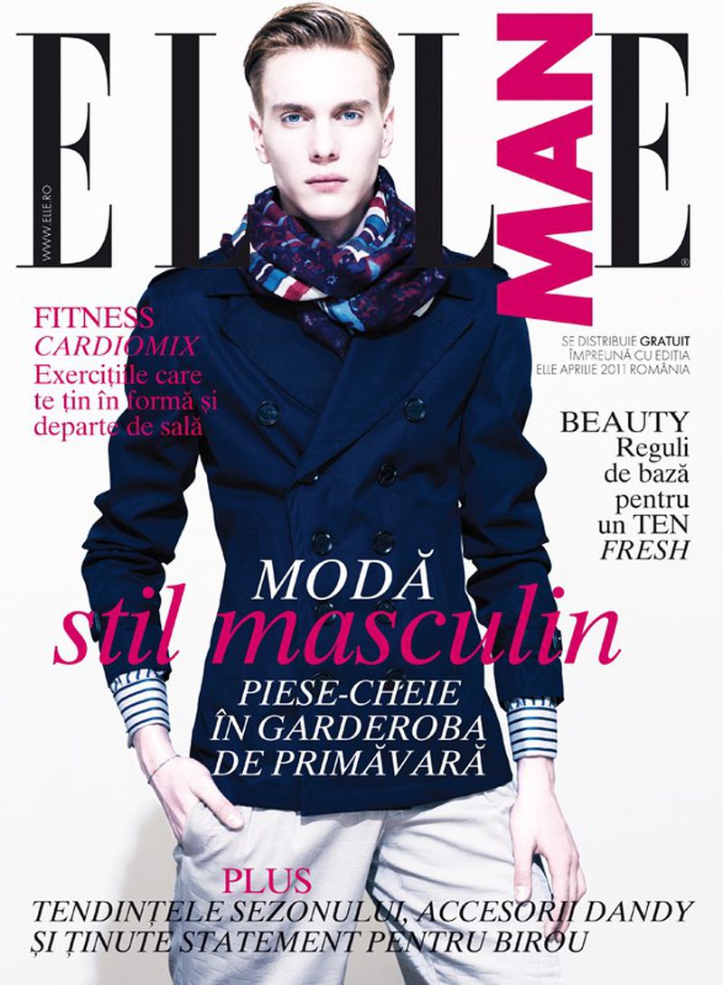 ELLE MAN S/S 11 Cover (Elle Romania)