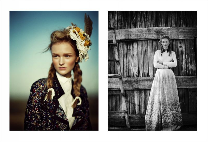 Country Story with models Harry Wooler and Anni Jurgenson (Teen Vogue)