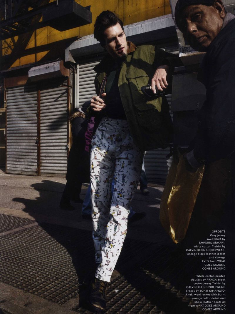 The Ruffian on the stair (British GQ Style)