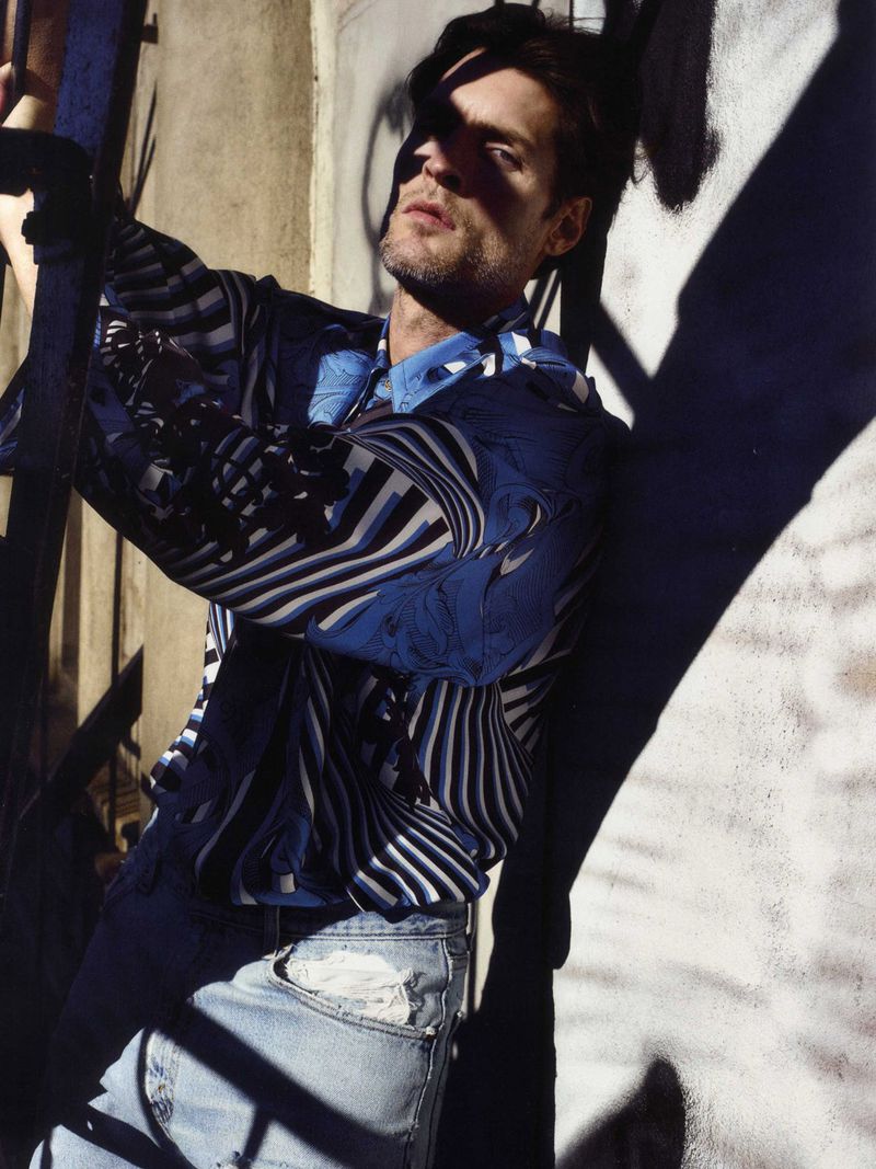 The Ruffian on the stair (British GQ Style)