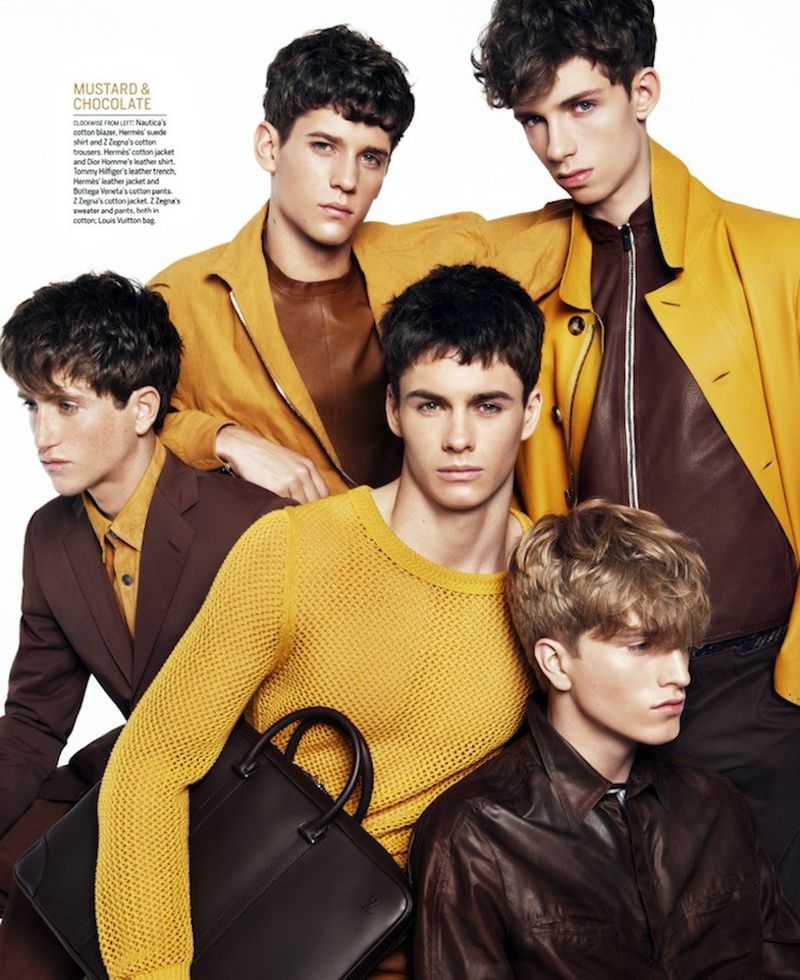 Spring Essentials (with models Nate Hill, Cody Goebl, Charlie Alexander ...
