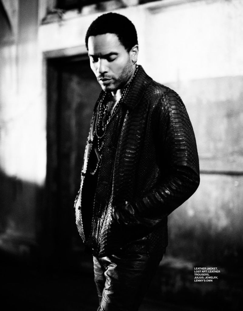 Lenny Kravitz by Steven Pan (The Block Magazine)