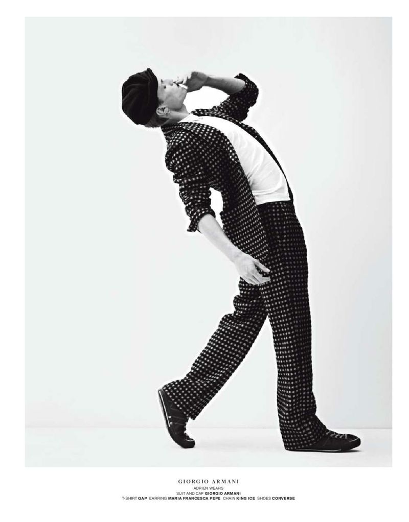 Menswear's Daredevils (also w/ model Garrett Magee) (V Man)