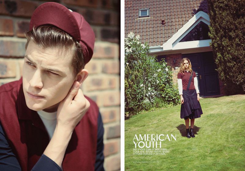 American Youth (also w/ model Dolores Doll) (Spray Magazine)