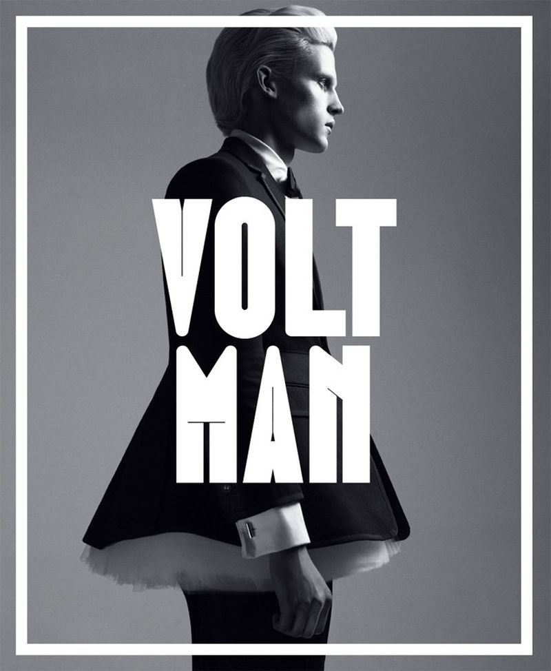 Volt Man with models Jack Friestman and Stuart James shot by Diego ...