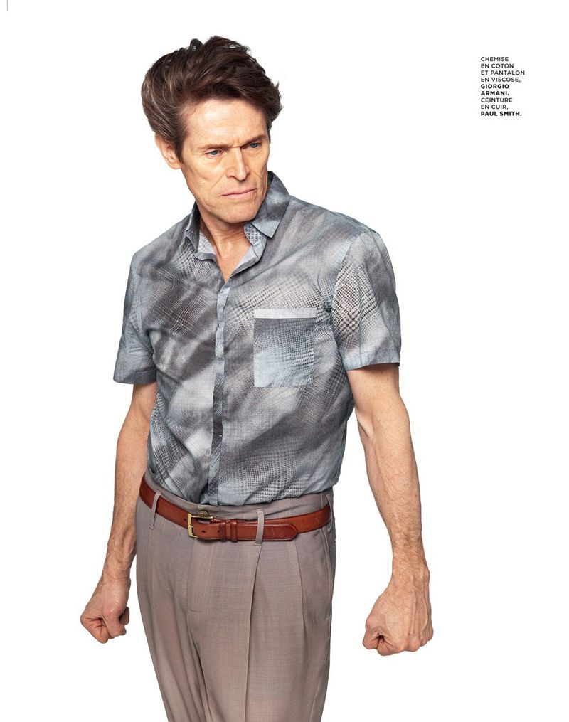 Willem Defoe (M Le magazine du Monde)