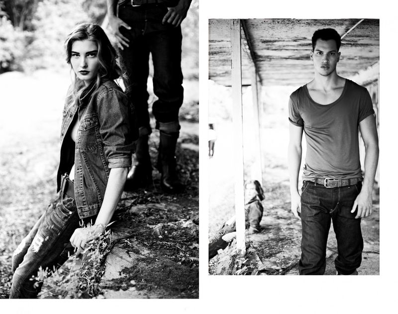 Let's get lost (A denim story) (also w/ model Amanda Schmidt) (Bullett ...