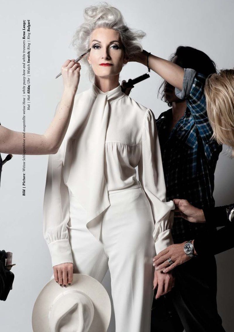 Catherine Loewe by Andre Rau (Various Editorials)