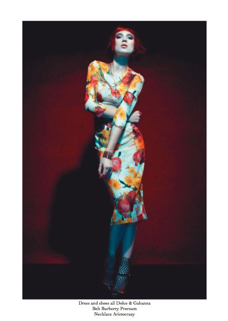 Woman in red (Horse Magazine)