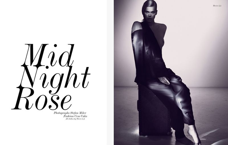 MidNight Rose (with model Kim Riekenberg) (Vestal Magazine)