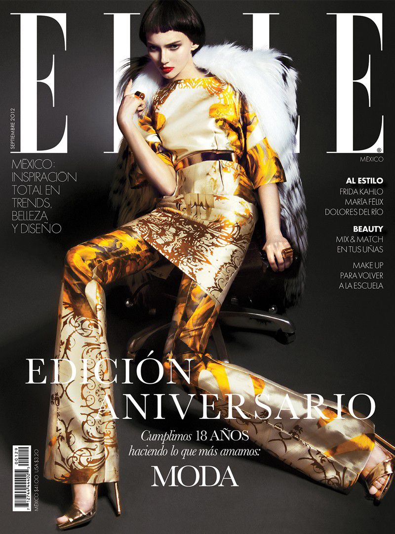 Elle Mexico September 2012 Two Covers (Elle Mexico)