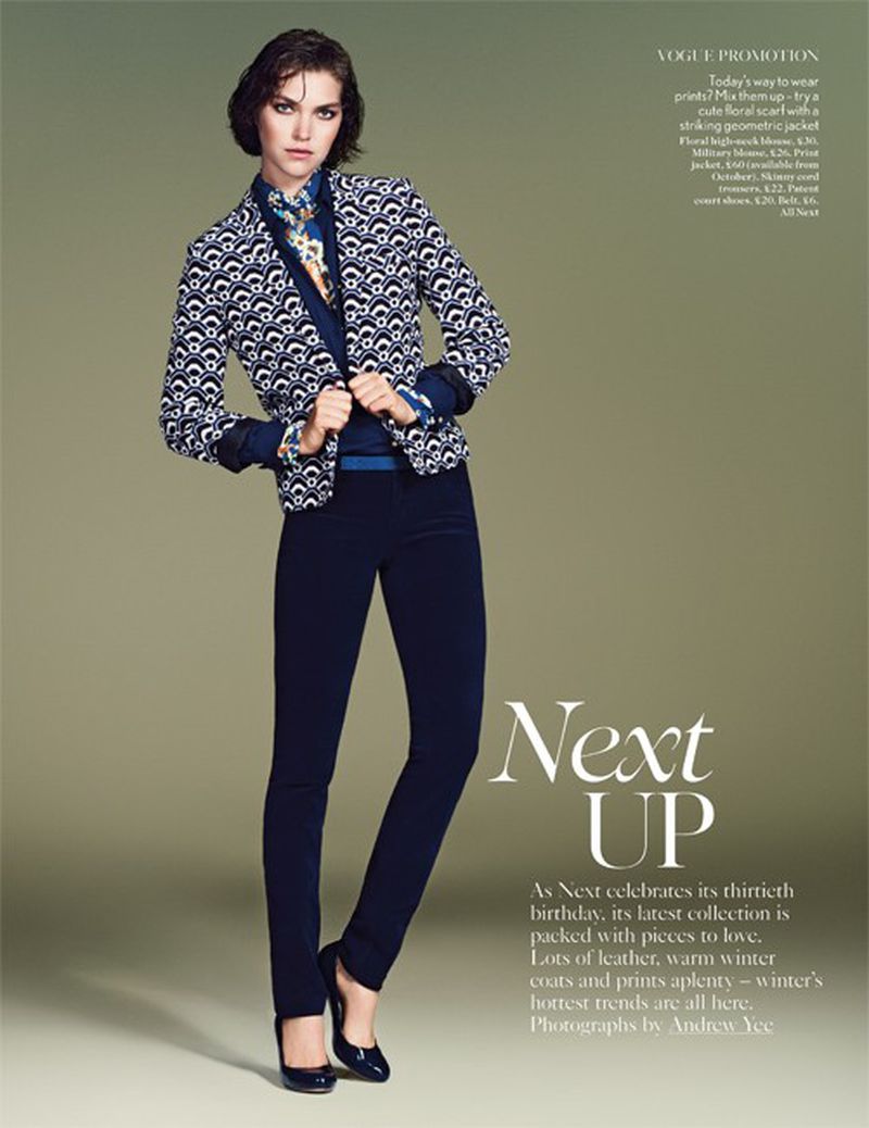 Next Up (advertorial for Next Company) (British Vogue)