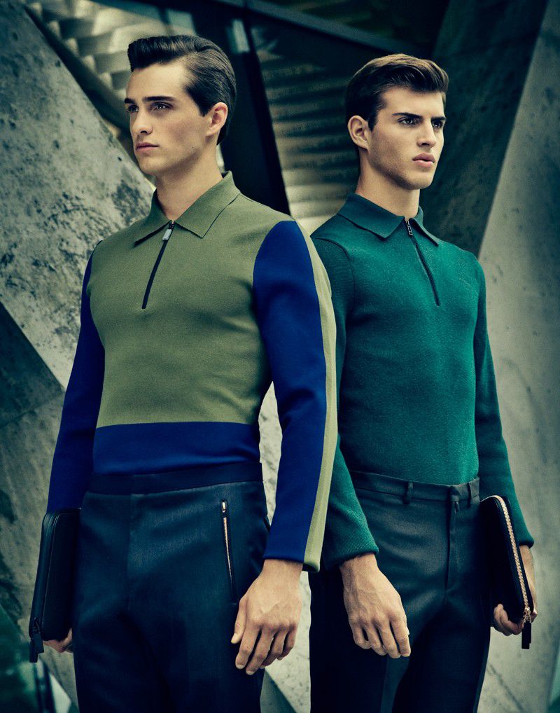 The Italian Job (also w/ model Hubert and Daniel Bochicchio) (Out Magazine)
