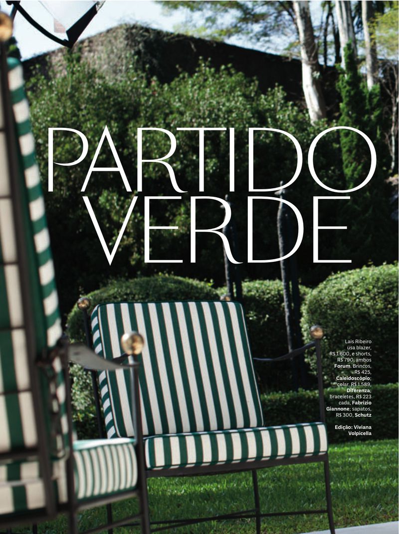 PARTIDO VERDE (Vogue Brasil)