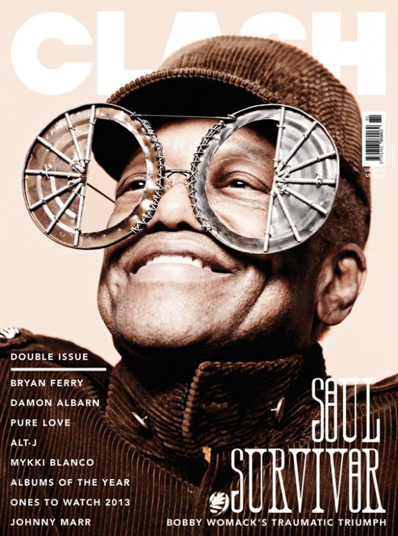 Clash Magazine December 2012 Cover Bobby Womack (Clash Magazine)