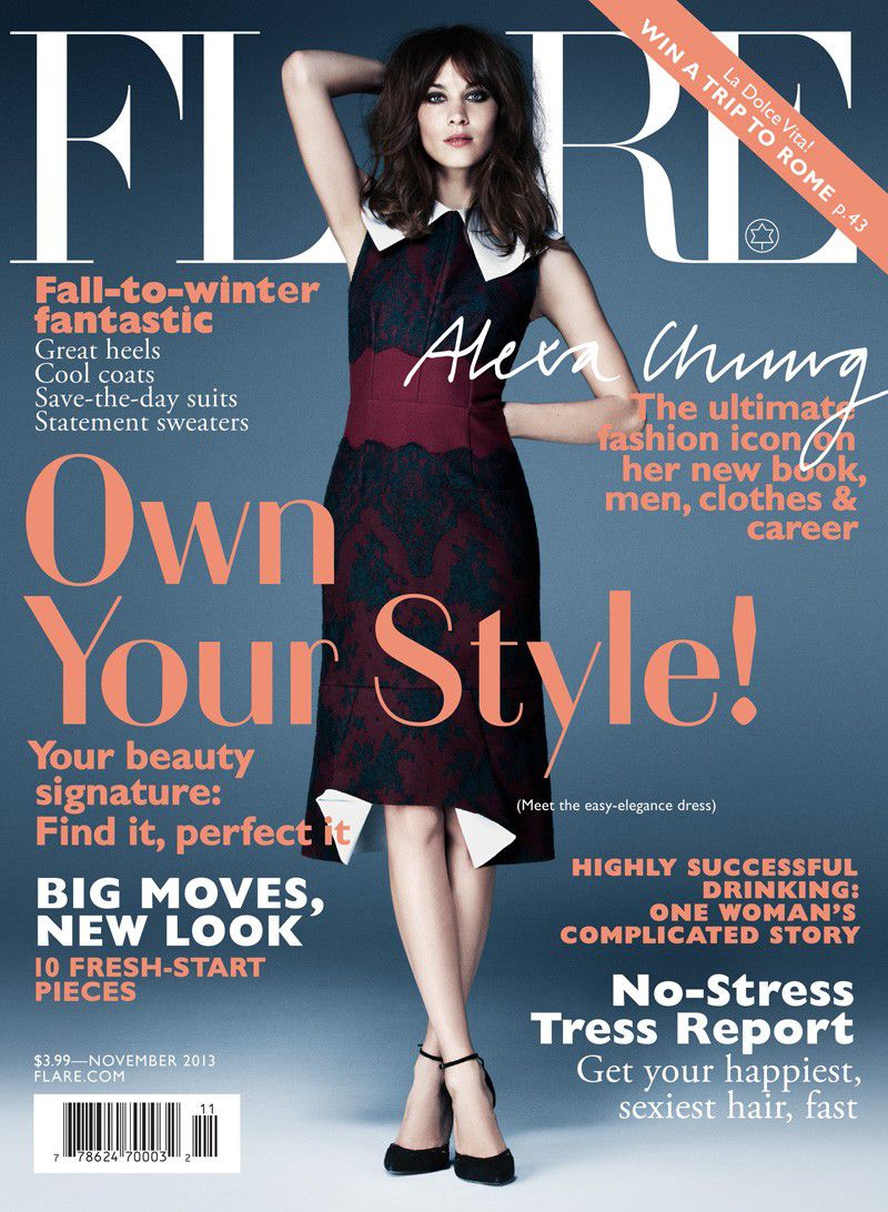 Flare November 2013 Cover (Flare Magazine)