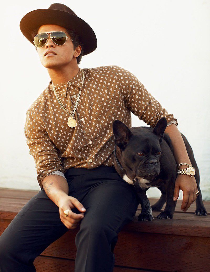 Man Of Style Bruno Mars (InStyle U.S.)