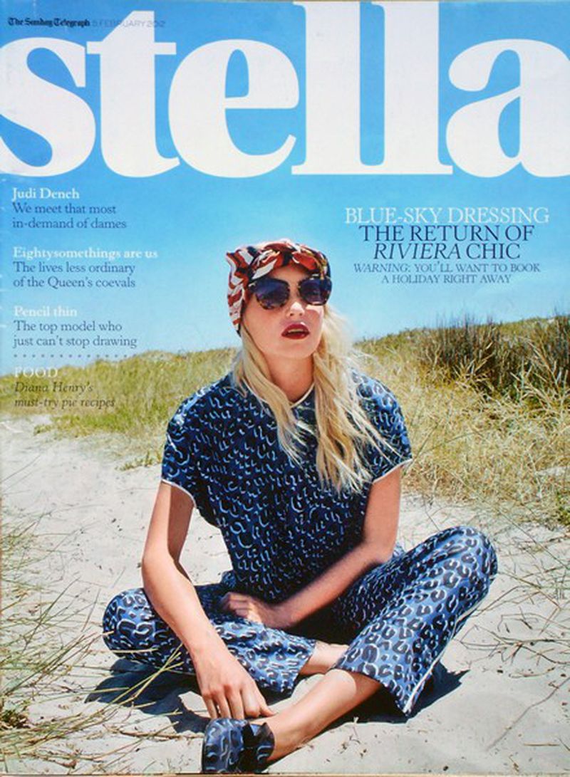 Stella Magazine February 2012 Cover (Stella Magazine UK)