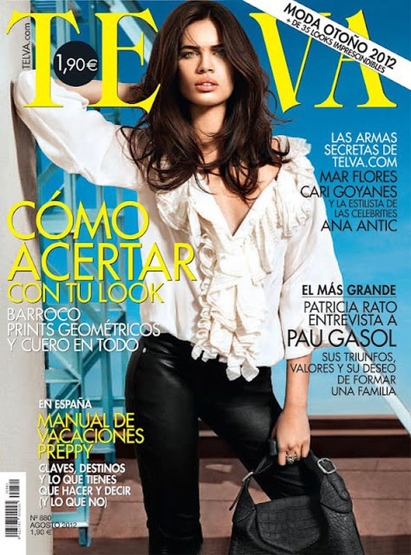 Telva August 2012 Cover (Telva)