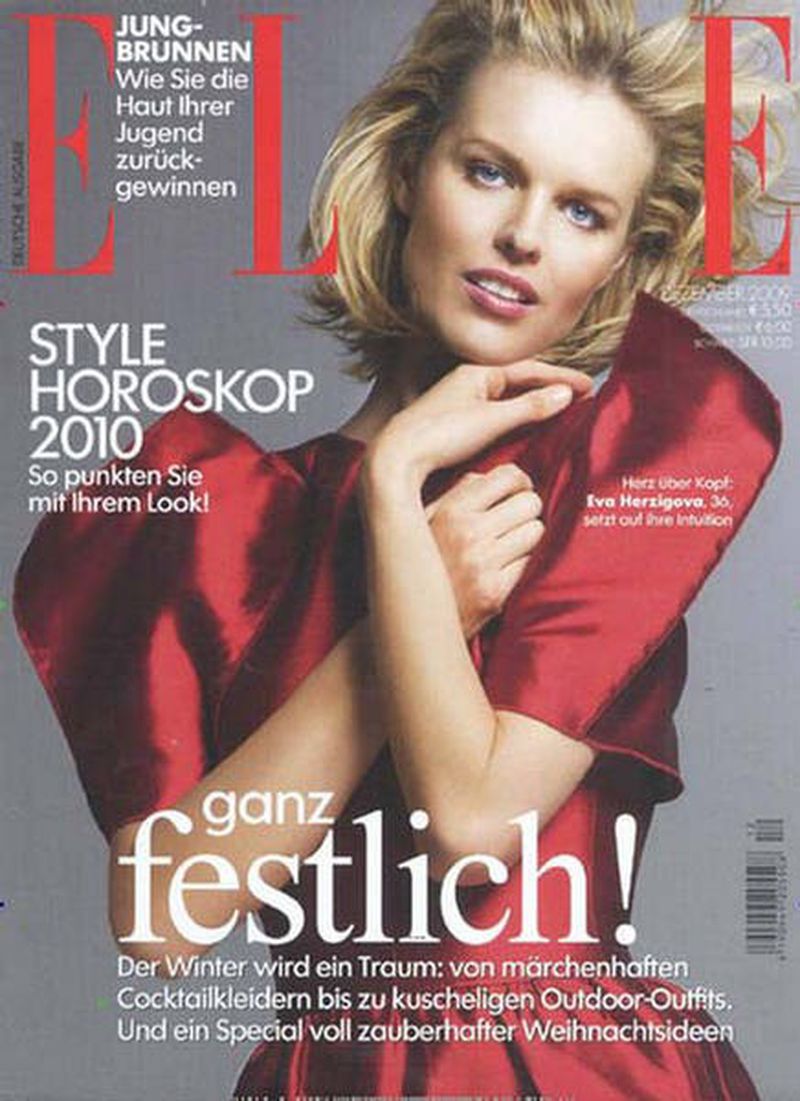 Elle Germany December 2009 Cover (Elle Germany)
