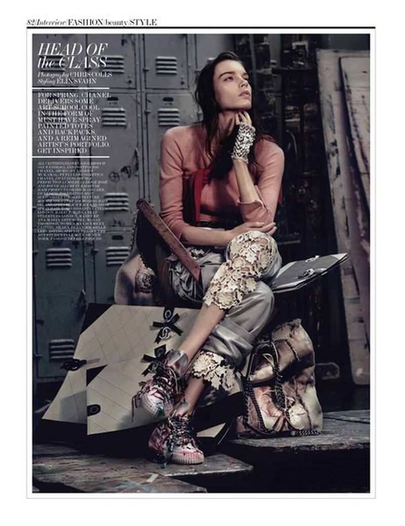 Chanel: Head of the Class (Interview Magazine)