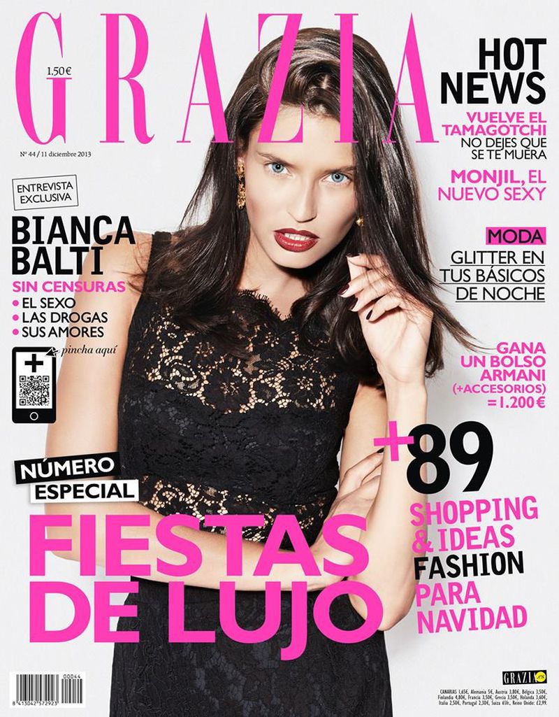 Grazia Spain Premier Issue December 2013 Cover (Grazia Spain)
