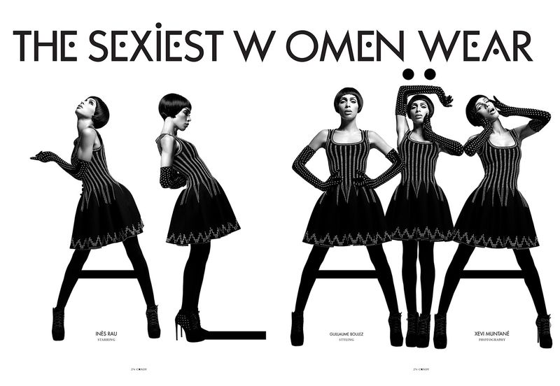 Sexiest Women Wear with Ines Rau (Candy Magazine)