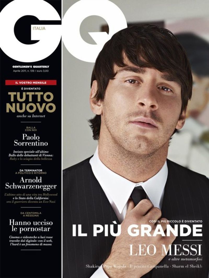 GQ Italia April 2011 Cover (GQ Italia)