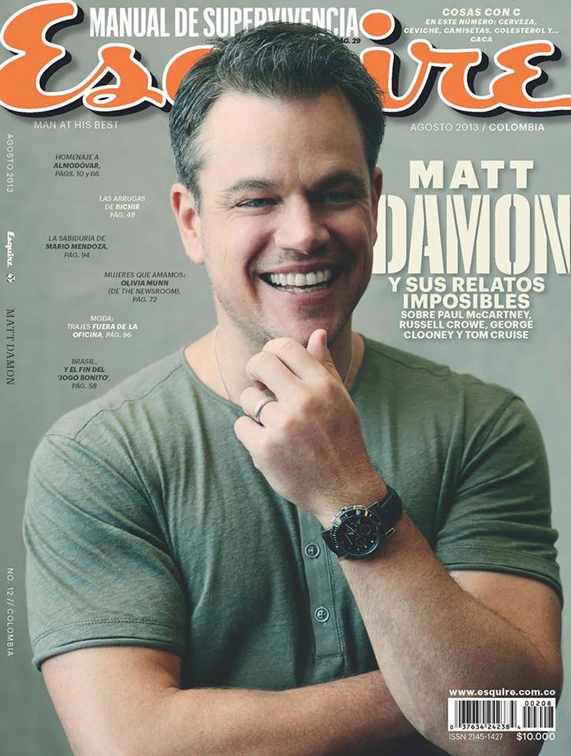 Esquire Colombia August 2013 Cover (Various Covers)