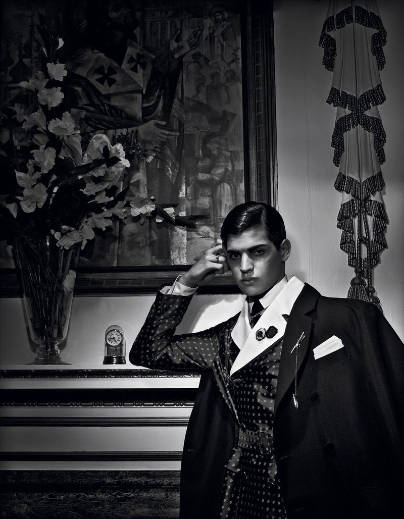 Peter II & Harry Brant (Interview Magazine)