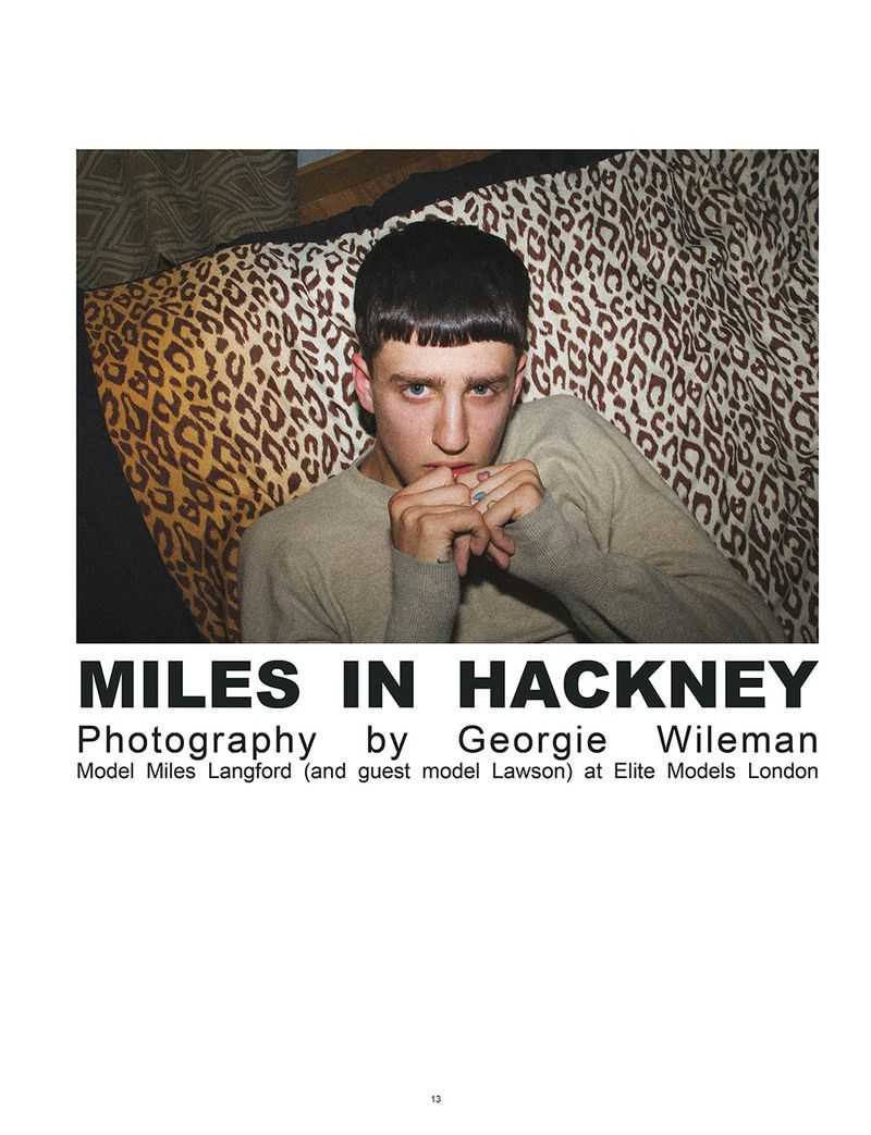 A Place Called Youth - Miles In Hackney (Boys by Girls Magazine)