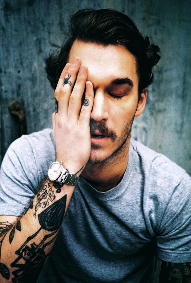 David Flinn In His Studio By Marco Torres (Portrait)