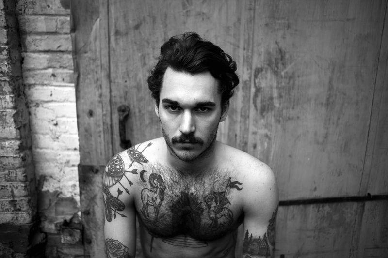 David Flinn In His Studio By Marco Torres (Portrait)