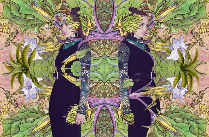 Floral Needlepoint (Interview Russia)